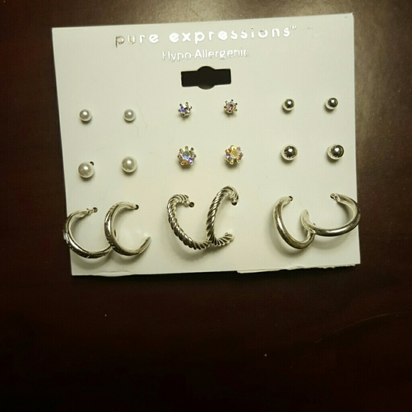 Pure Expressions | Jewelry | Nwt Pure Expressions Earring Set | Poshmark